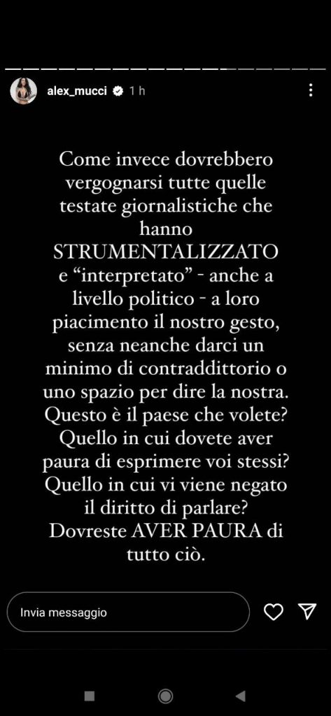 Uffizi: polemica contro Alex Mucci ed Eva Menta, 2022
